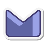 ProtonMail icon in Stickers Style