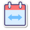 Date Span icon in iOS Style