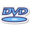 DVD Logo icon in Cute Outline Style