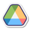 Google Drive icon in iOS Style