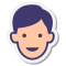 Human Head icon in Windows Metro Style