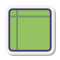 Spreadsheet icon in Material Filled Style