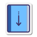 Borrow Book icon in iOS Style