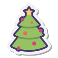 Christmas Tree icon in iOS Style