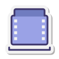 Frame Rate icon in Cute Color Style