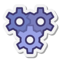 Gears icon in iOS Style