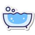 Jacuzzi bath Icons – Download for Free in PNG and SVG