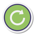 Restart icon in Windows Metro Style