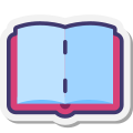 Saddle Stitched Booklet icon in iOS Style