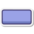Dor Key icon in Stickers Style