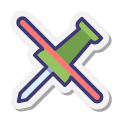 Unpin icon in Windows Metro Style