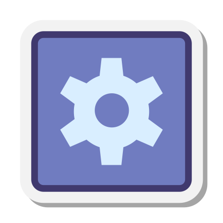 Automatic icon in Stickers Style