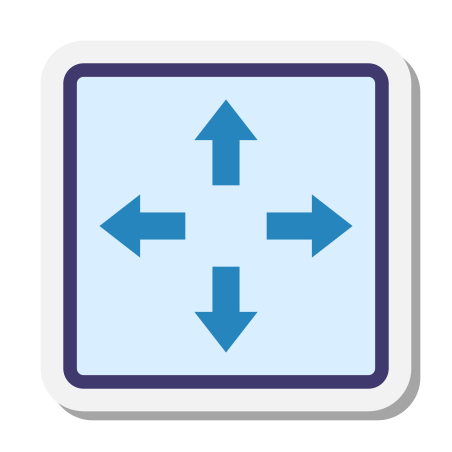 Fit to Page icon in Stickers Style
