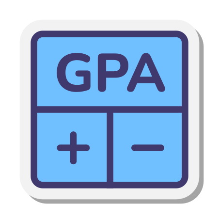 Gpa Calculator icon in Stickers Style