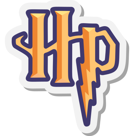 Harry Potter icon in Stickers Style