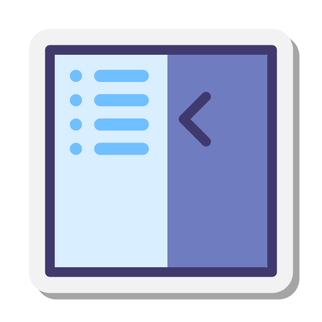 Hide Sidepanel icon in Stickers Style