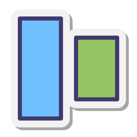 Inconsistency icon in Stickers Style