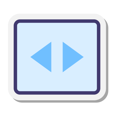Navigation Pane icon in Stickers Style