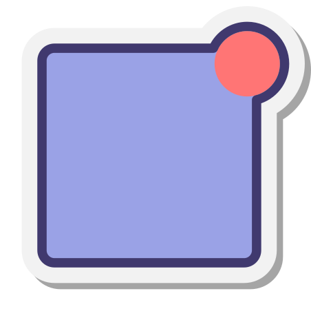 Notification Center icon in Stickers Style