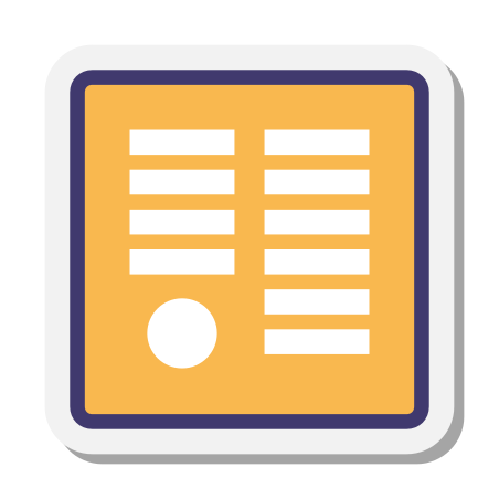 OData icon in Stickers Style