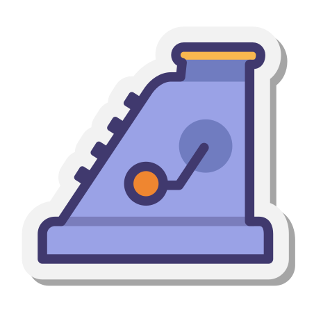 Cash Counter icon in Stickers Style