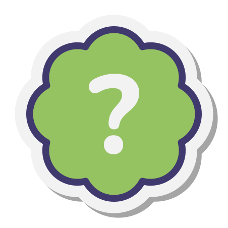 Unverified Account icon in Stickers Style
