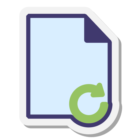 Update File icon in Stickers Style