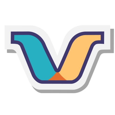 Vocera icon in Stickers Style
