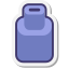 USB C icon in Stickers Style