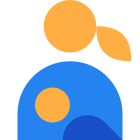 Breastfeeding icon in Tiny Color Style