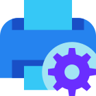 Printer Maintenance icon in Tiny Color Style