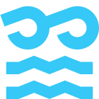 Water Element icon in Tiny Color Style