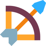Archer icon in Tiny Color Style