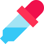 Color Dropper icon in Tiny Color Style