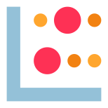 Heat Map icon in Tiny Color Style