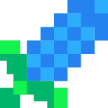 Minecraft Sword icon in Tiny Color Style