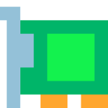 Network Card icon in Tiny Color Style
