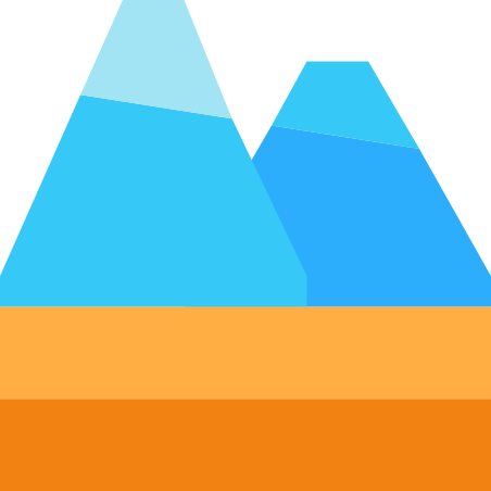 Earth Element icon in Tiny Color Style