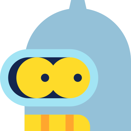 Futurama Bender icon in Tiny Color Style