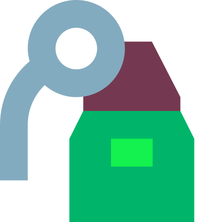 Incendiary Grenade icon in Tiny Color Style