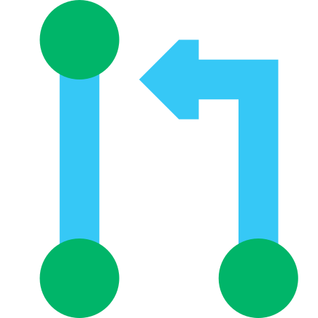 Pull Request icon in Tiny Color Style