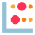 Heat Map icon in Tiny Color Style