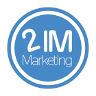 2im Marketing icon in Blue UI Style