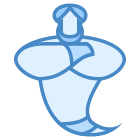 Genie icon in Blue UI Style