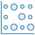 Heat Map icon in Blue UI Style