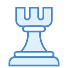 Rook icon in Blue UI Style