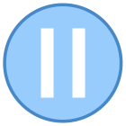 Sleep Mode icon in Blue UI Style