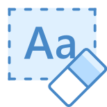 Clear Formatting icon in Blue UI Style