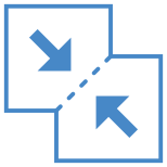 Merge Files icon in Blue UI Style