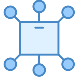 Multichannel icon in Blue UI Style